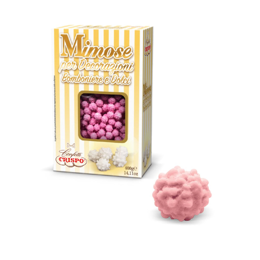Confetti Crispo - Mimose Rosa Riccetti di Zucchero - 400g – La ...