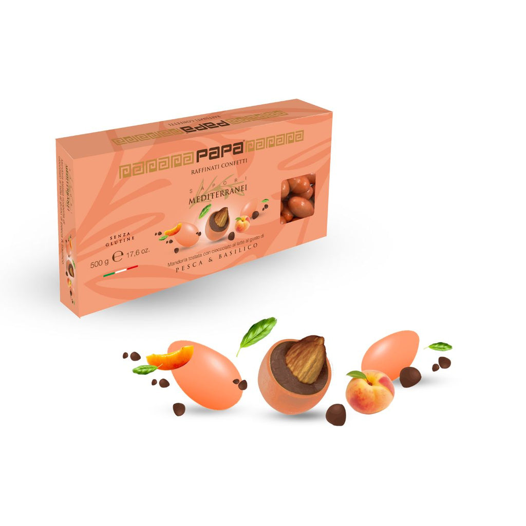 Confetti Papa - Sapori Mediterranei Pesca & Basilico Colore Pesca inte ...