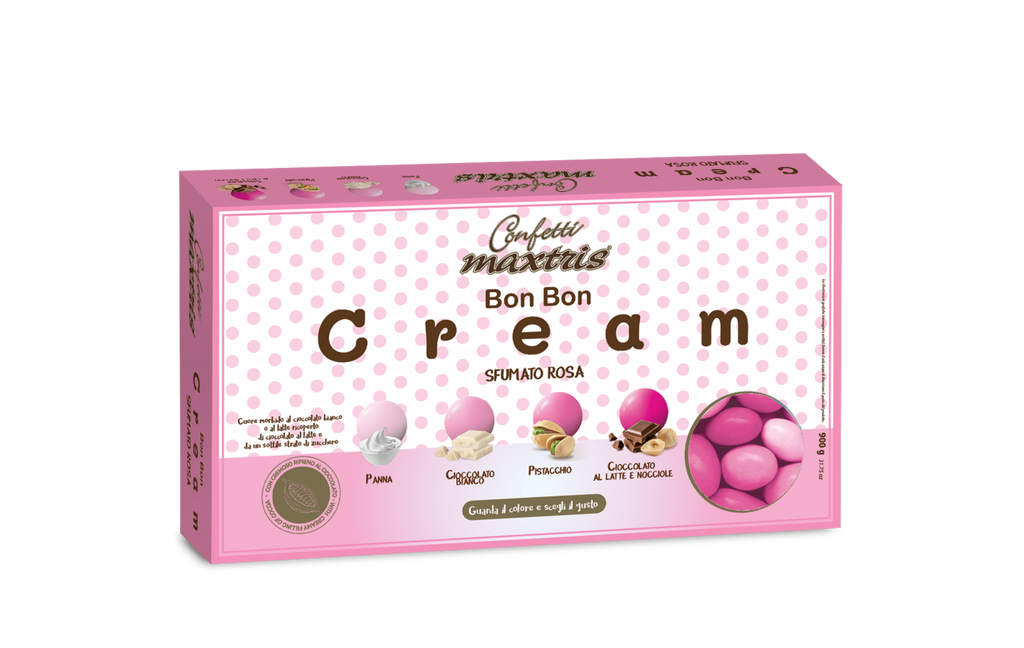Maxtris - Bon Bon Cream Sfumato Rosa - 900g – La Confettata Online