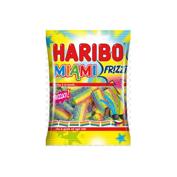 Haribo Miami Frizzi Sparkling 90gr – La Confettata Online
